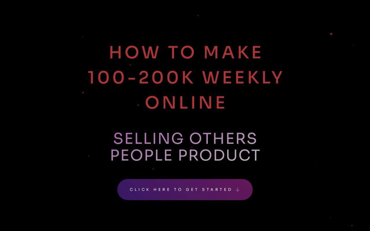 How to make 100-200k weekly online